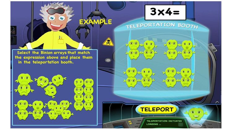Starting with multiplication- Arrays and Area models activities | Math Curious