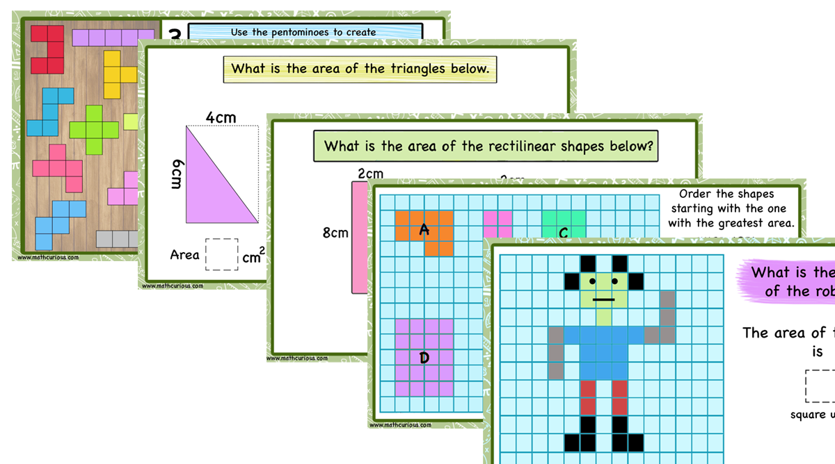 Teaching area, ideas, games, print, and digital activities | Mathcurious